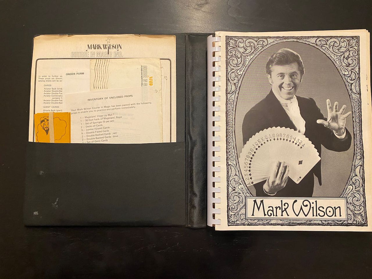 USED - Original Mark Wilson Course in Magic – Jamie Doyle Magic